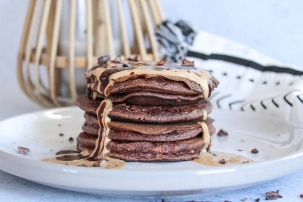 Pancakes fluffy tout choco : recette Chefclub | chefclub.tv